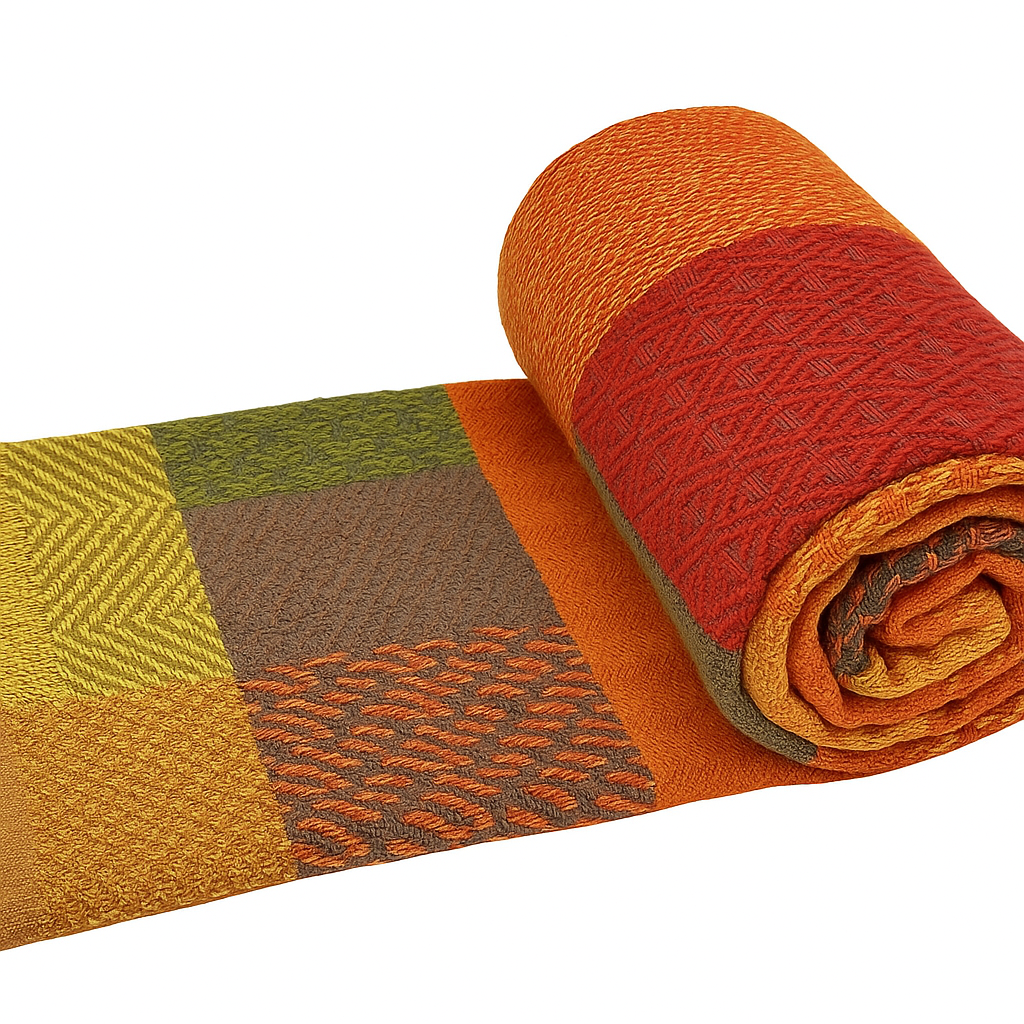 Patchwork Bed/Sofa Throw - Multicolor - King/Twin Bed Size – Agha Home